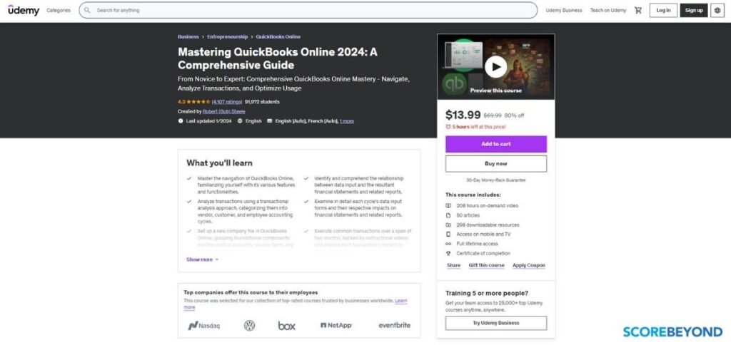 10 Best QuickBooks Online Courses (Reviewed in 2025)