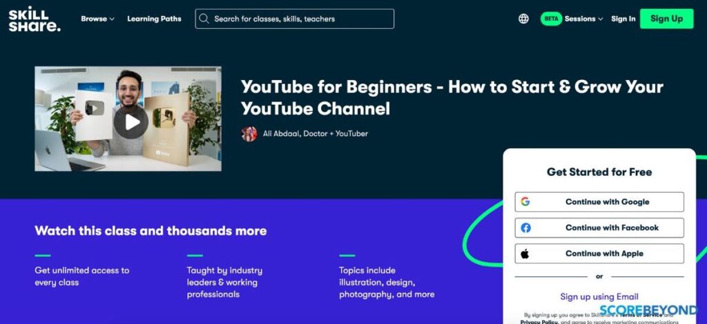 9 Best Online YouTube Courses in 2025 (For Beginners & Pros)