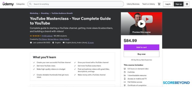 9 Best Online YouTube Courses in 2025 (For Beginners & Pros)