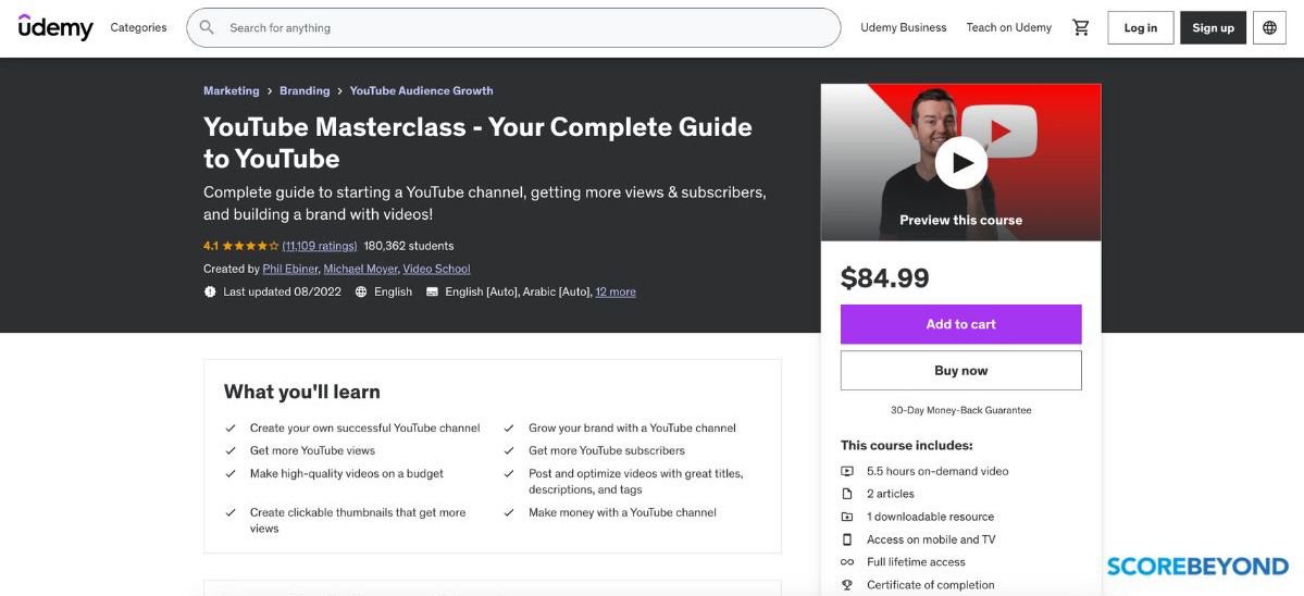 9 Best Online YouTube Courses in 2025 (For Beginners & Pros)